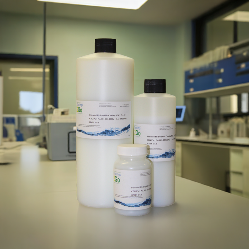 Patented Hydrophilic Coating 8-3C – Coatings2Go